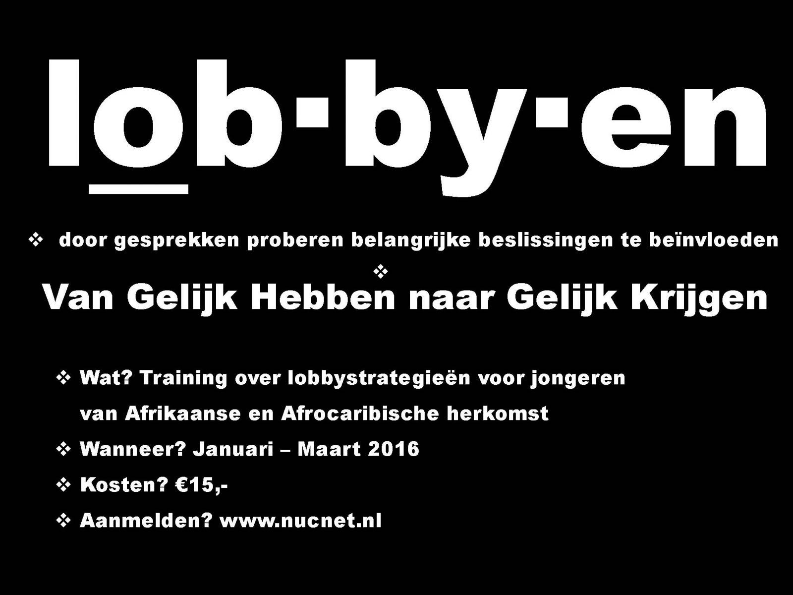 Oproep: Deelname workshopserie “Van gelijk hebben naar gelijk krijgen”, januari t/m maart 2017